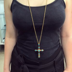 SOLD: Long Victorian anchor-link 18-carat gold chain | Karen Deakin ...