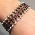 Garnet blackamoor bracelet, circa 1880 | Karen Deakin Antiques