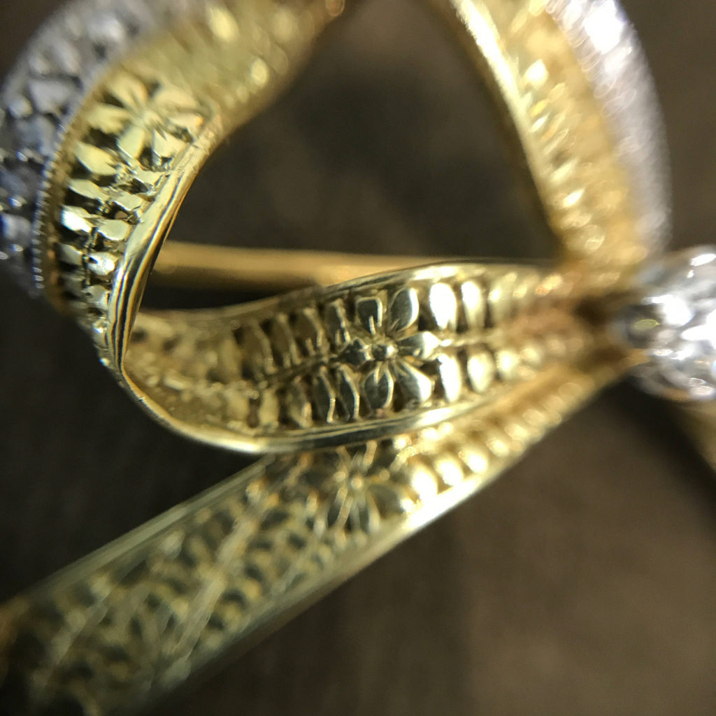 SOLD: Retro gold, diamond and ruby bow brooch, circa 1930 | Karen ...