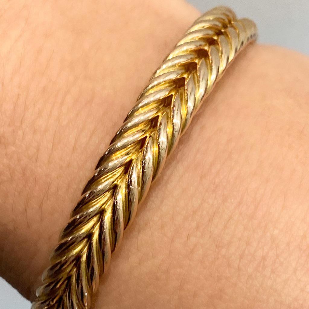 SOLD: Victorian optical illusion 'magic' bangle, circa 1890 | Karen ...