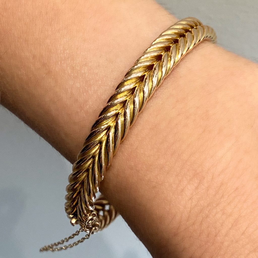 SOLD: Victorian optical illusion 'magic' bangle, circa 1890 | Karen ...