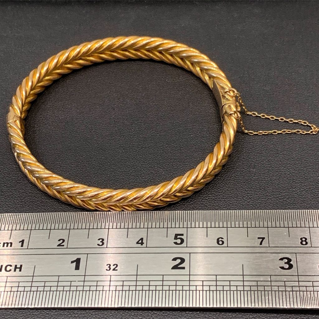 SOLD: Victorian optical illusion 'magic' bangle, circa 1890 | Karen ...