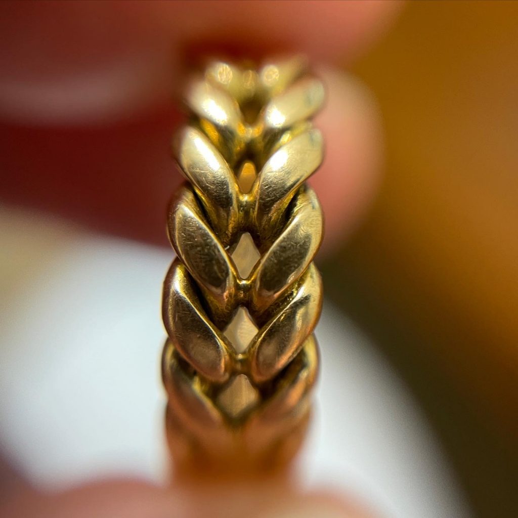 SOLD: Victorian optical illusion ‘magic’ ring, hallmarked Chester 1897 ...