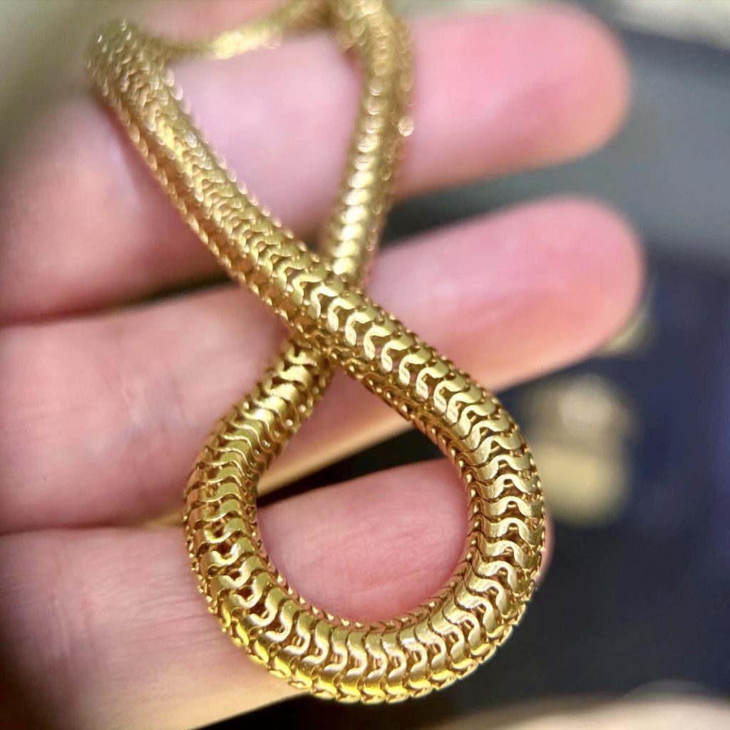 Mid-Victorian gold guard chain, brooch/pendant and bracelet set, circa ...