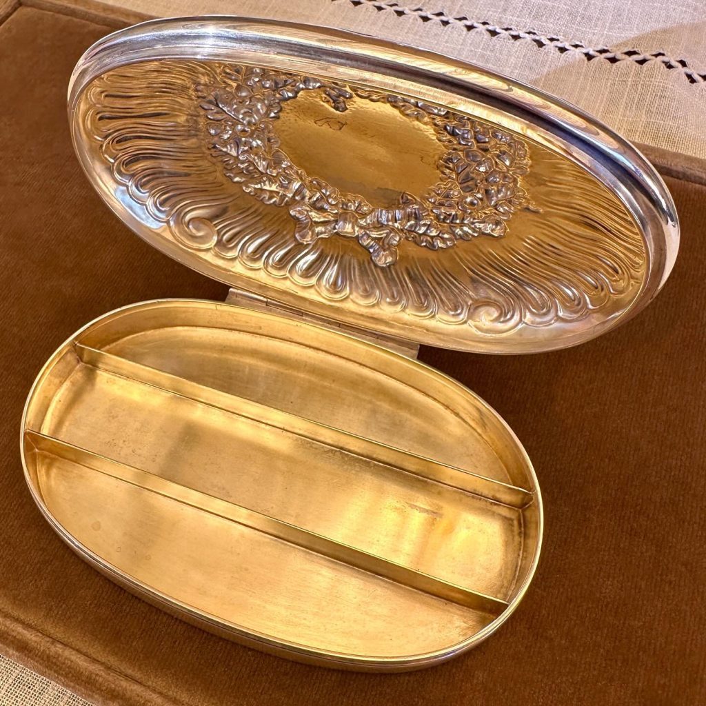 Tiffany sterling silver trinket box, made in 1886 – now for sale at ...