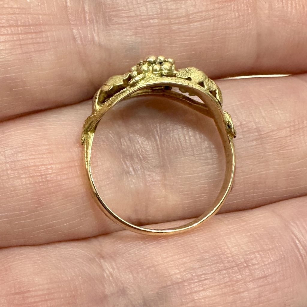 Antique Australian gold ring by Edward Schafer, circa 1880 | Karen ...
